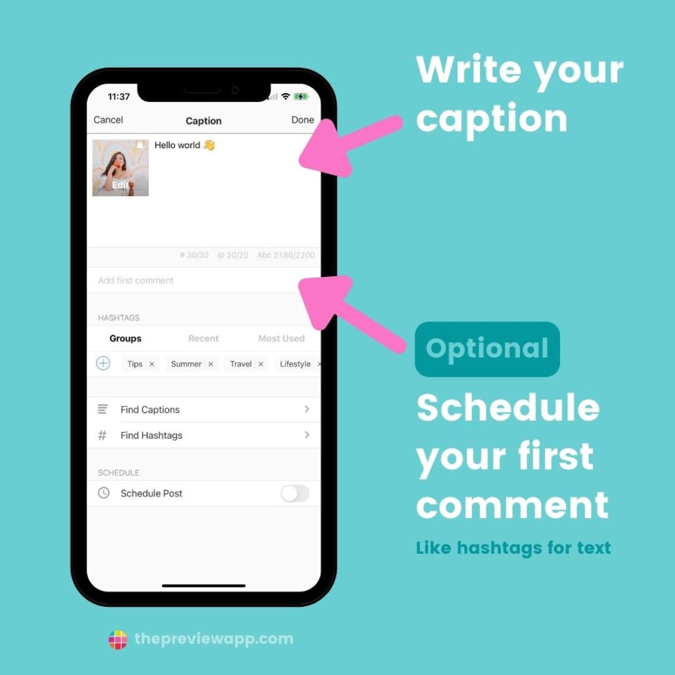 Auto-Post Instagram Carousels with Preview App (Phone + Desktop)