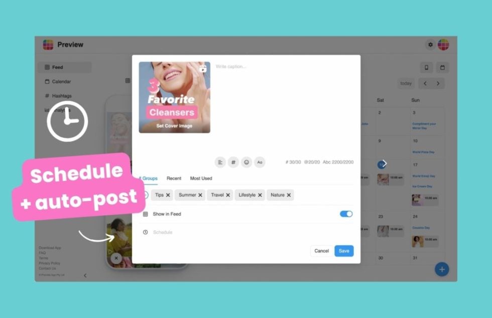How to Auto-Post Instagram Reels with Preview App