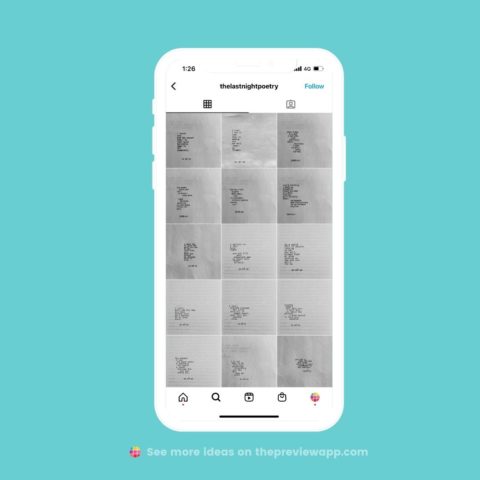 15 Creative Instagram Feed & Post ideas for Writers, Authors & Poets