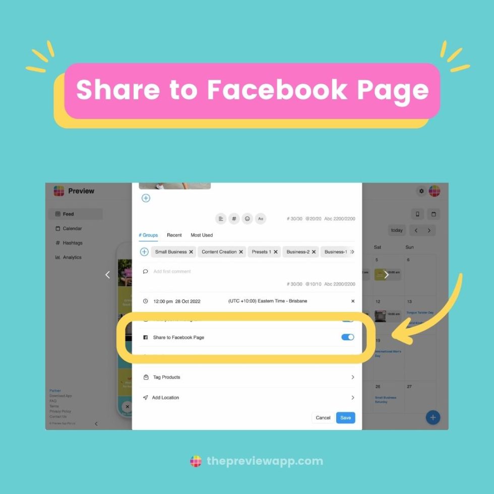 How to Schedule Posts on Instagram and Facebook at the same time?
