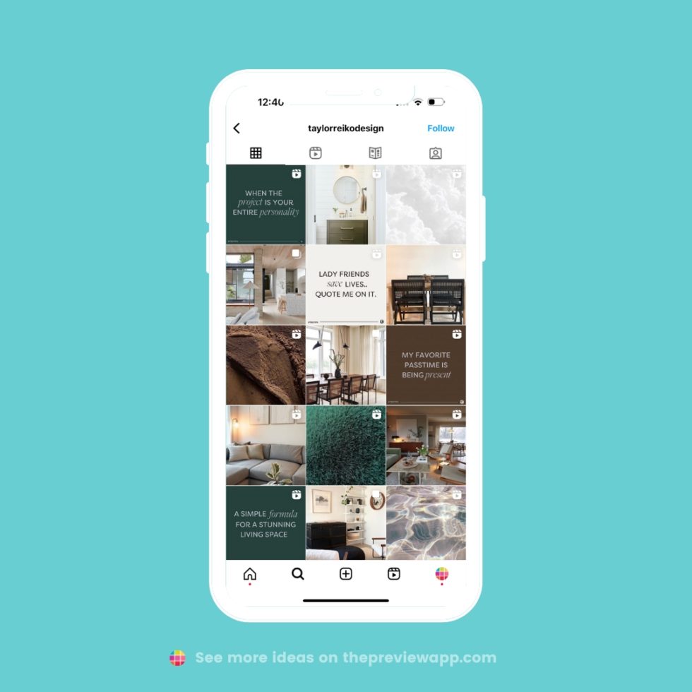 15 Unique Instagram Feed Ideas for Interior Designers, Architects ...