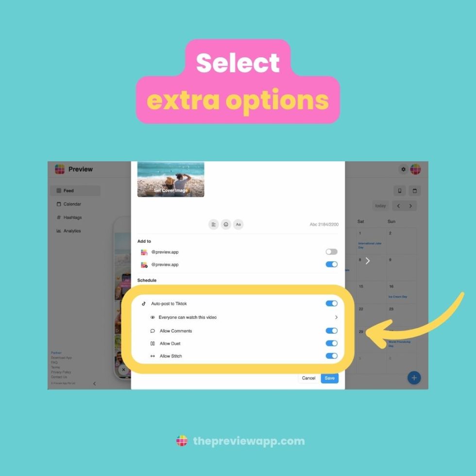 How to Auto-Post on TikTok (with Preview App & Desktop)