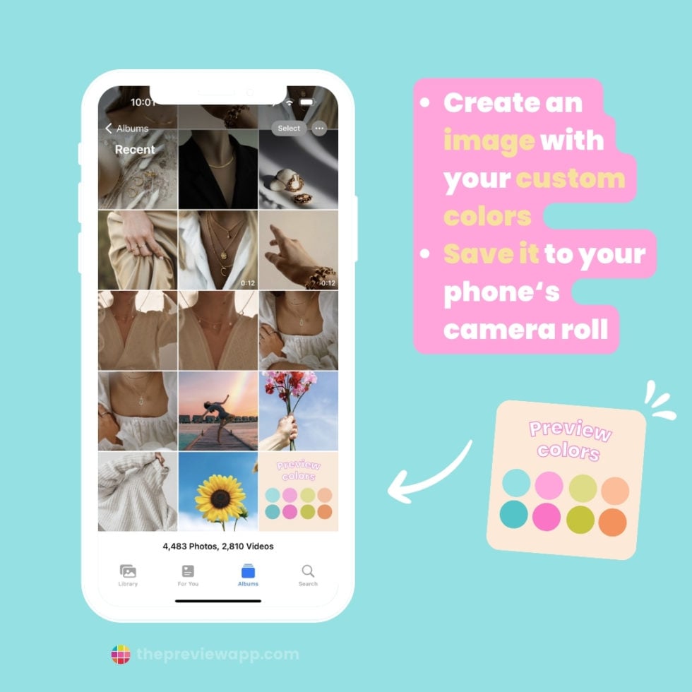 Custom Colors on Instagram Story & Reels (for Text, Drawings...)