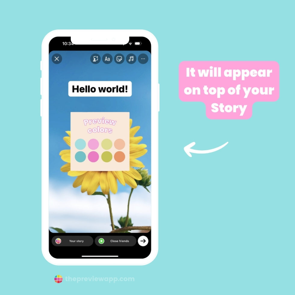 Custom Colors on Instagram Story & Reels (for Text, Drawings...)