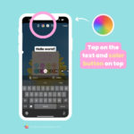 Custom Colors on Instagram Story & Reels (for Text, Drawings...)