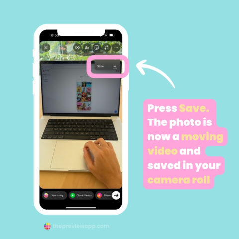 How to Make a Photo Move on Instagram (easy tutorial)
