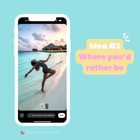 "Backdrop" Feature on Instagram Story: How to Use + Creative Ideas