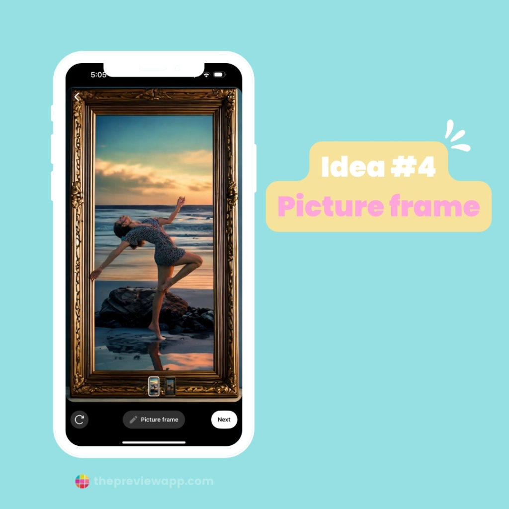 "Backdrop" Feature on Instagram Story: How to Use + Creative Ideas