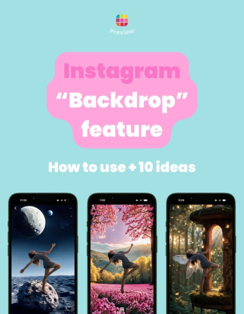 "Backdrop" Feature on Instagram Story: How to Use + Creative Ideas