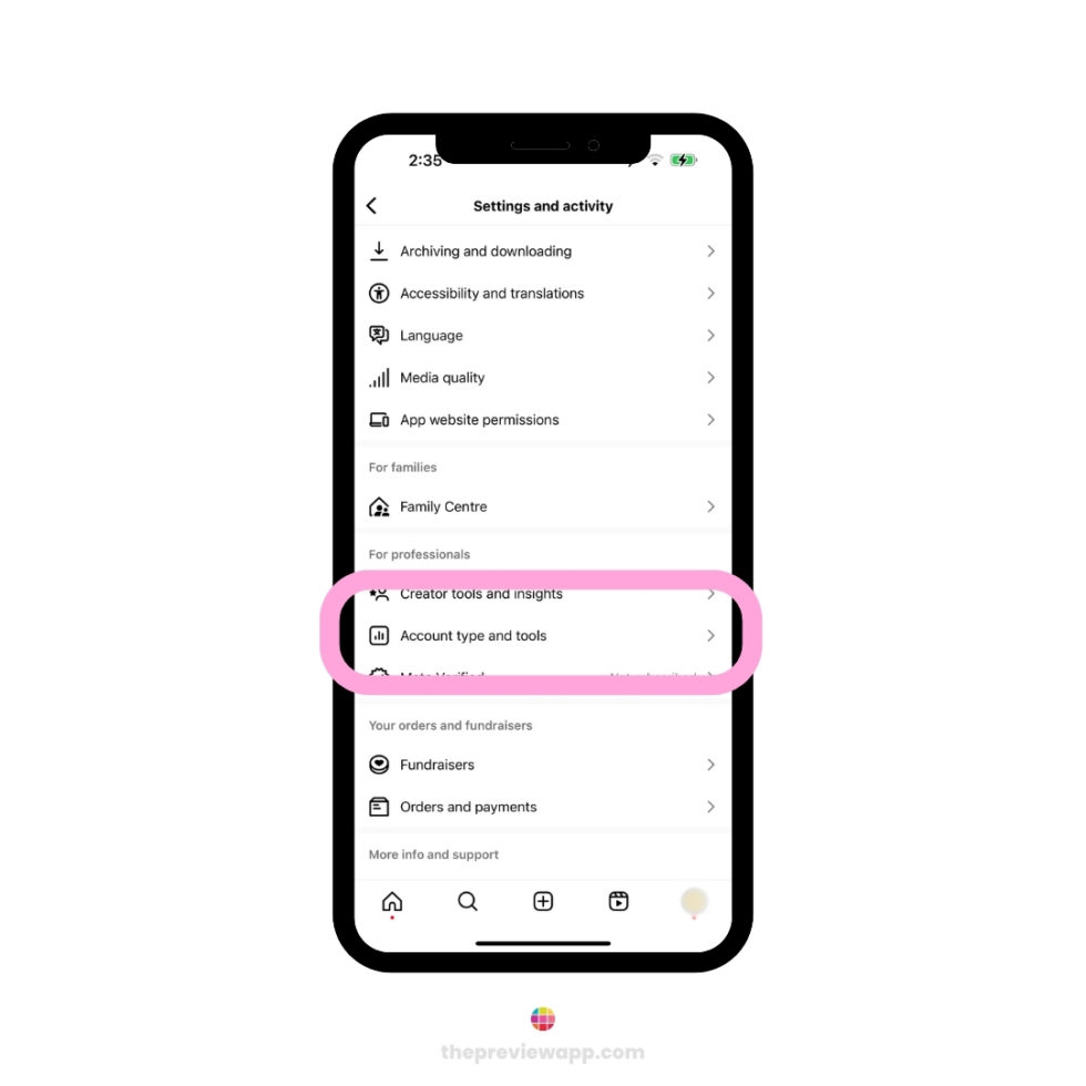 How to Switch to a Creator Instagram Account (3 Steps) - Preview App
