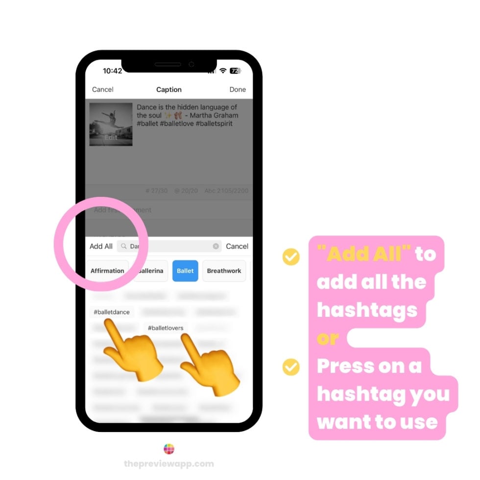 Best Instagram Hashtags for Dancers, Choreographers, Performers in 2024
