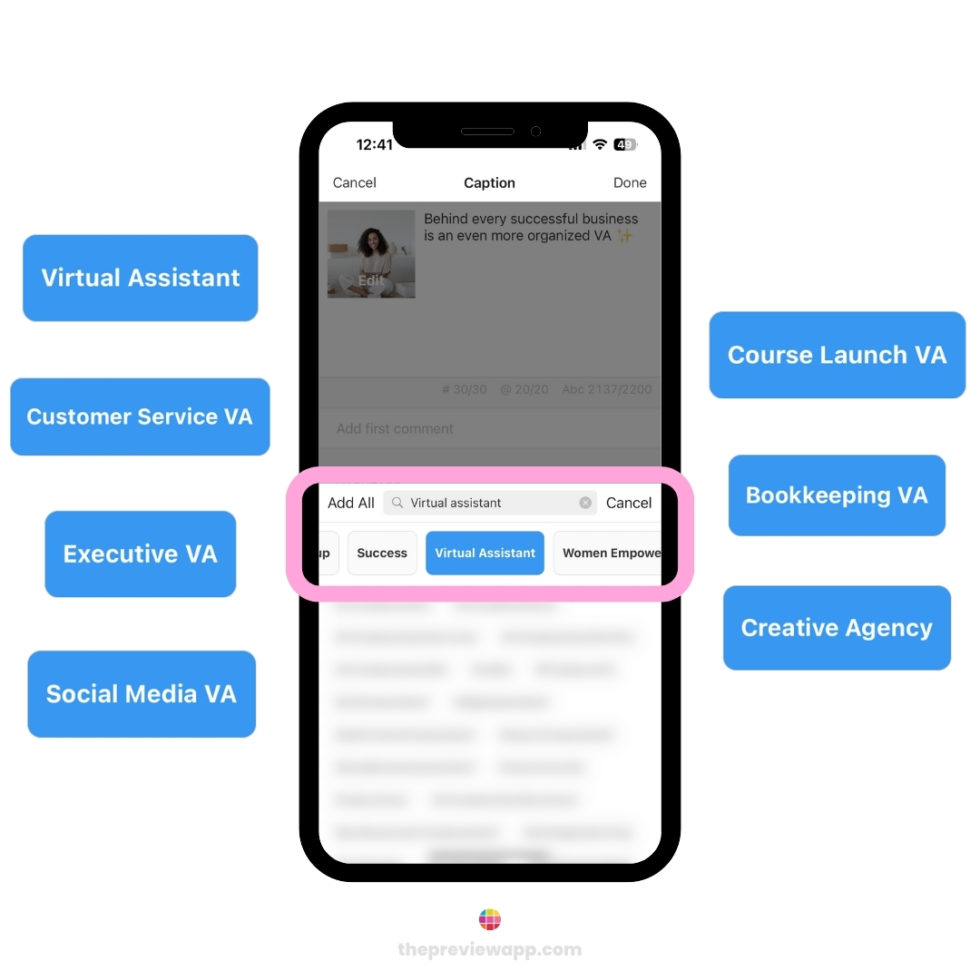 2024’s Best Instagram Hashtags for Virtual Assistants and Freelance ...