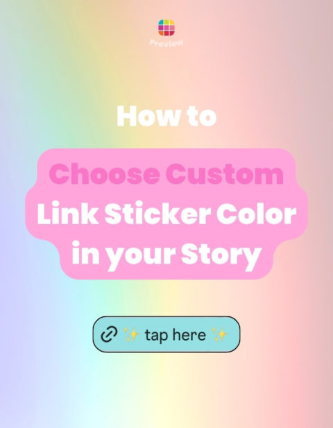How to Change Link Sticker Color on Instagram Story (+ Custom Colors ...
