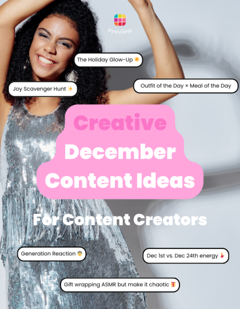 Fun December Instagram Post Ideas (Content Creator & Personal ...