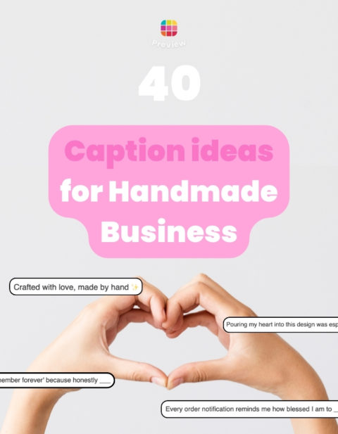 40 Thoughtful Caption Ideas For Handmade Business