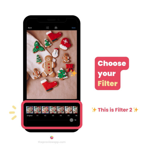 The Filters To Turn your Instagram Feed Into Christmas Magic - Preview App