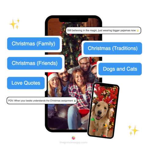 The Filters To Turn your Instagram Feed Into Christmas Magic - Preview App