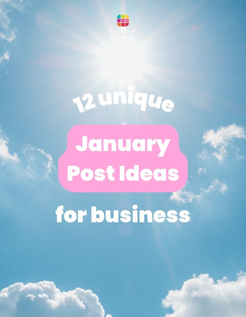 12 Unique January Instagram Post Ideas for Your Business (2025 Guide ...