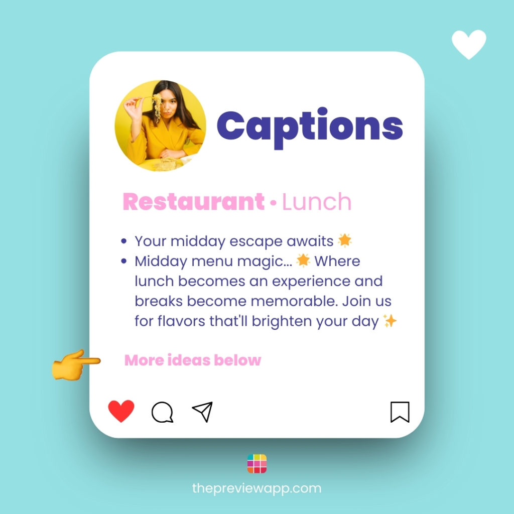 100+ Irresistible Instagram Captions for Restaurants (2025)