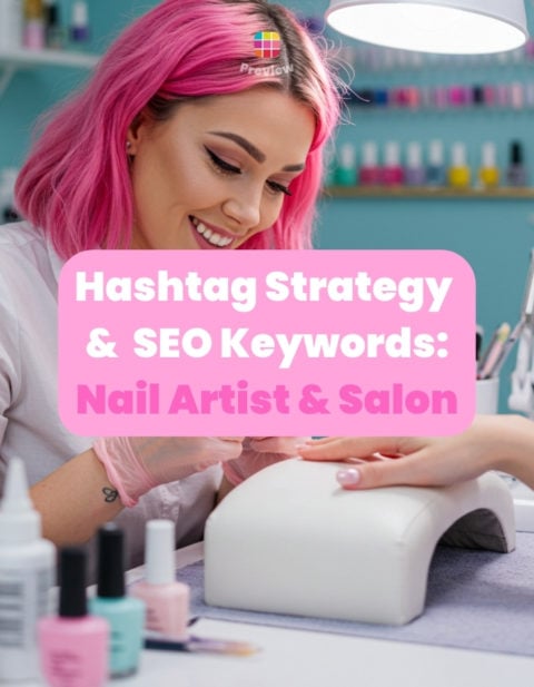 100+ Strategic Instagram Hashtags for Nail Artists & Salons (2025)
