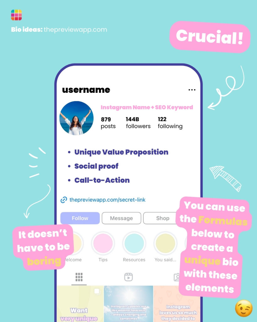 13 Unique Instagram Bio Ideas for Business (Proven Formulas)